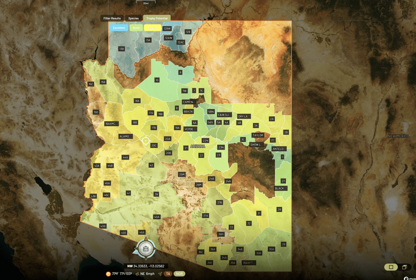 Arizona Analysis | Eastmans TagHub